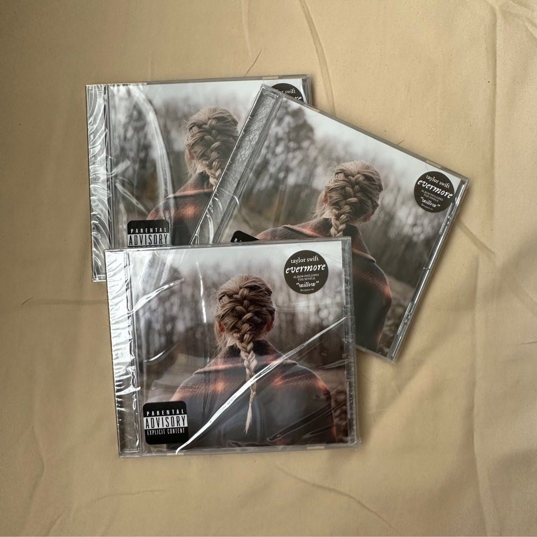 Taylor Swift - Evermore CD, Hobbies & Toys, Music & Media, CDs & DVDs ...