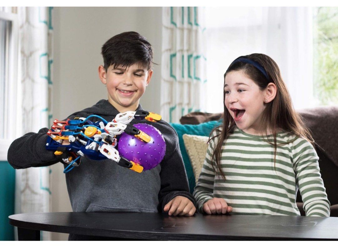 Thames & Kosmos Mega Cyborg Hand STEM Experiment Kit | Build Your Own ...