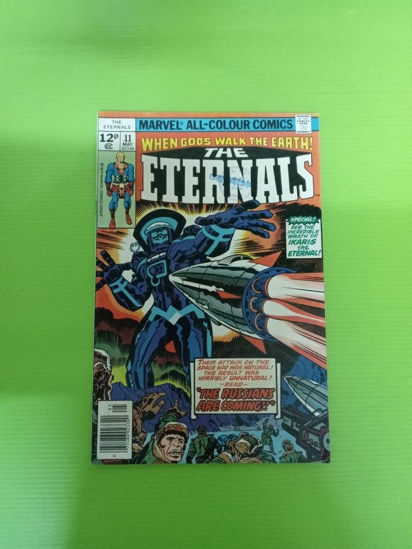 The Eternals #11 ( Jack Kirby - Cover Art ) Marvel BRONZE Age Issue ...