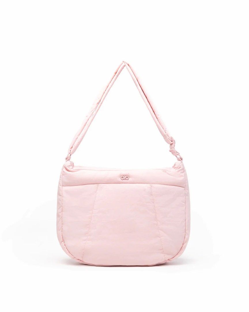 THE SOPHIA LABEL COSY PUFFY CROSSBODY BAG IN PEONY, Women's Fashion ...