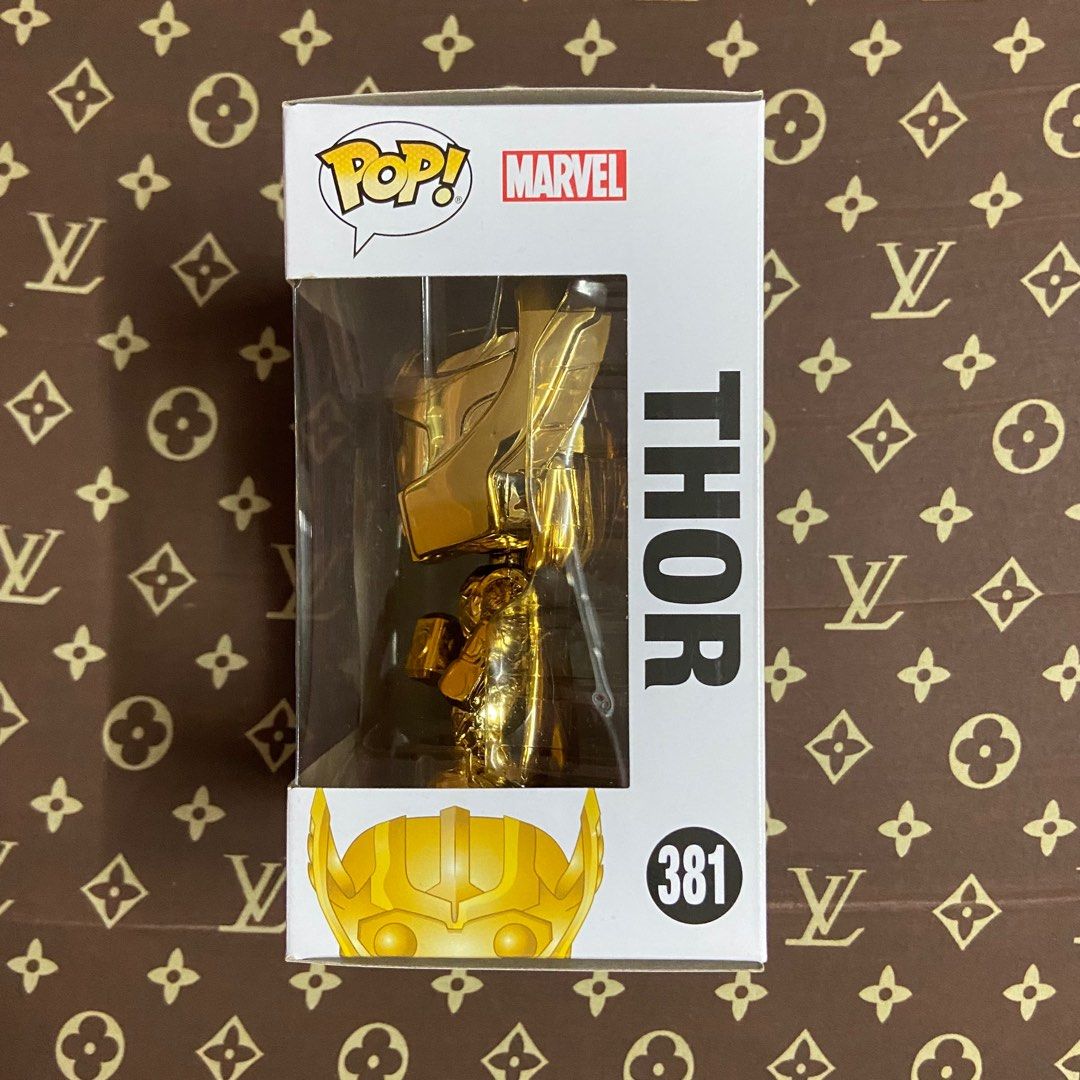 Thor Gold Funko Pop MARVEL, Hobbies & Toys, Toys & Games on Carousell