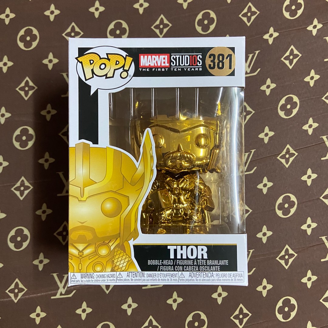 Thor Gold Funko Pop MARVEL, Hobbies & Toys, Toys & Games on Carousell