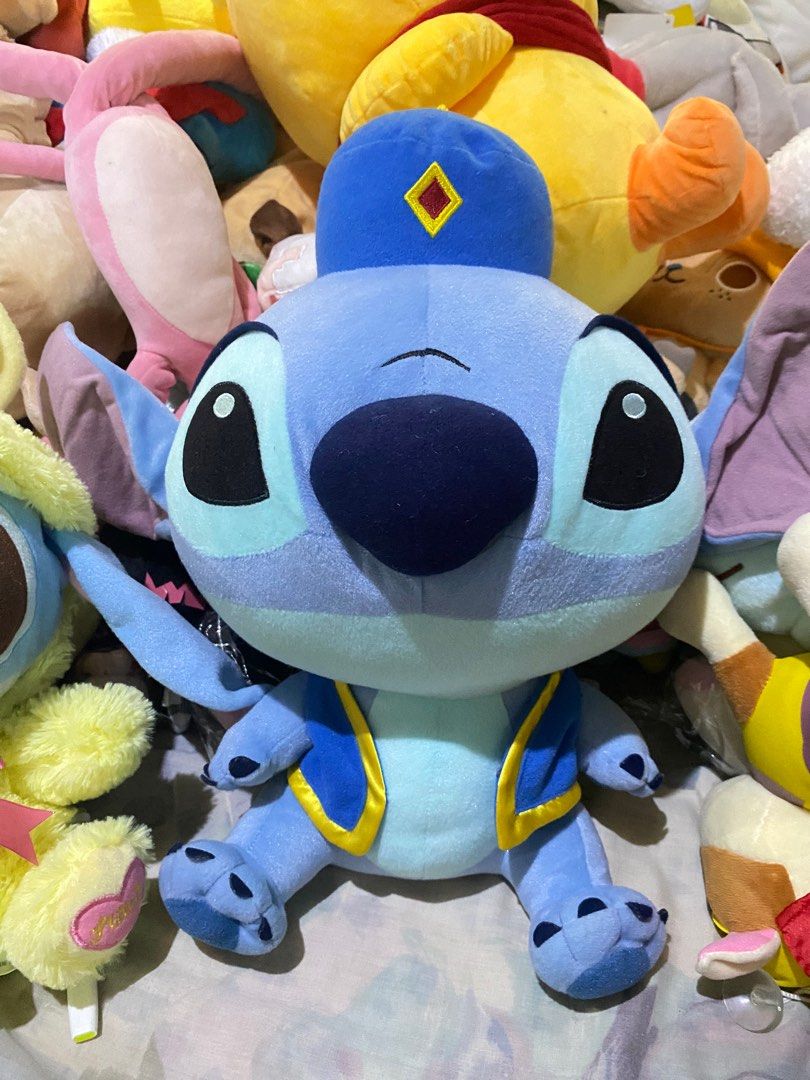 Tokyo Disney Sea Stitch Genie Plush, Hobbies & Toys, Toys & Games on ...