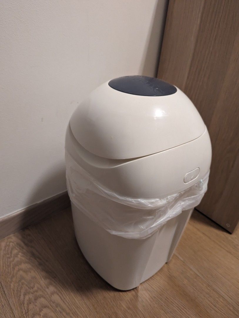 Tommee Tippee Sangenic Diaper Disposal Bin + 1 Refill Cassette, Babies ...