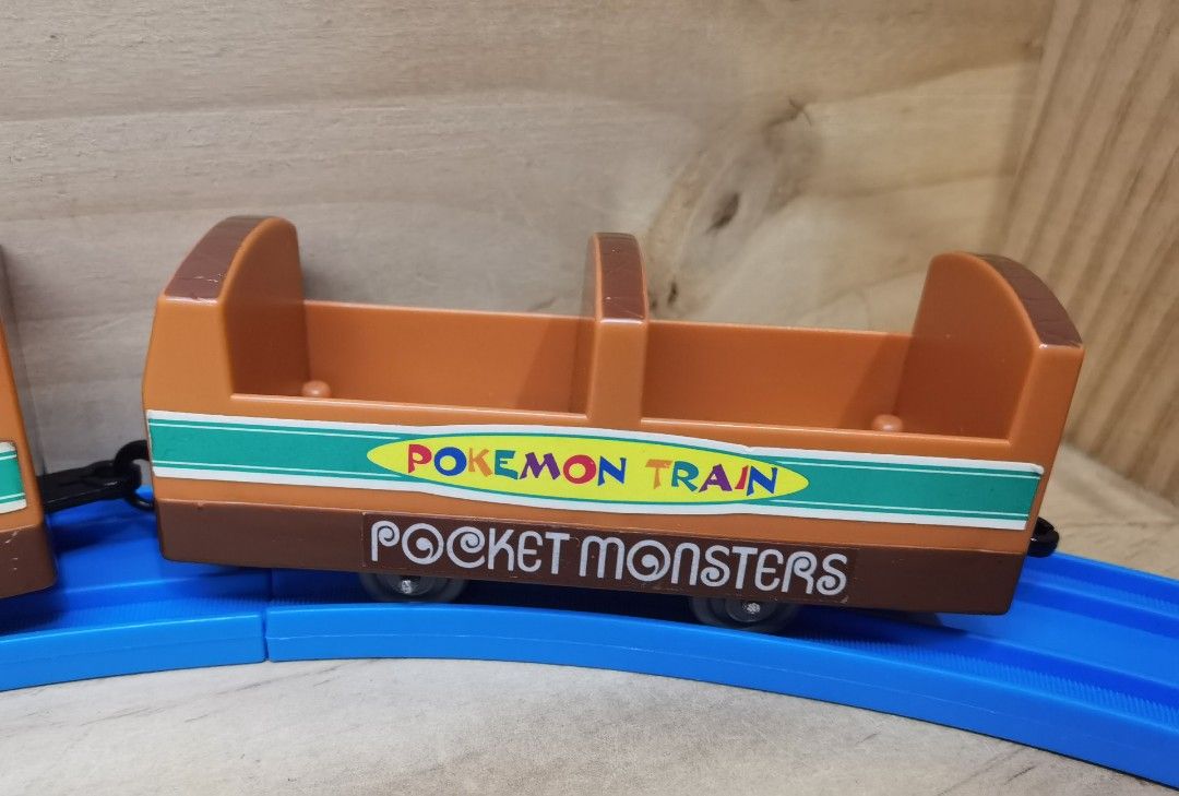 Takara Tomy Vintage Pokemon Train Electric Motorised Train set, Hobbies ...