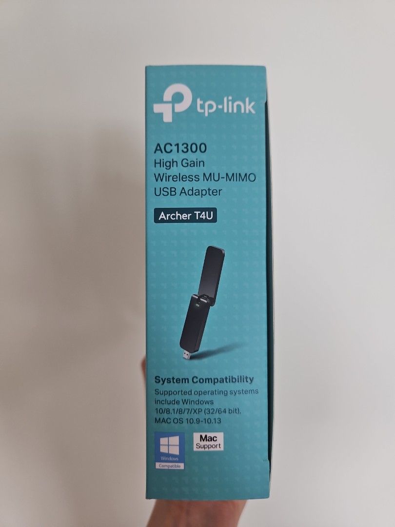 TP-Link AC1300 High Gain Wireless MU-MIMO USB Adapter & Bluetooth 5.0 ...