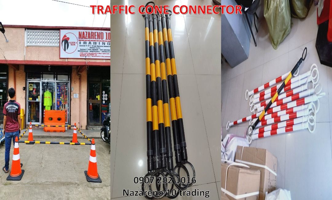 Traffic cone connector sticker 12, Commercial & Industrial ...