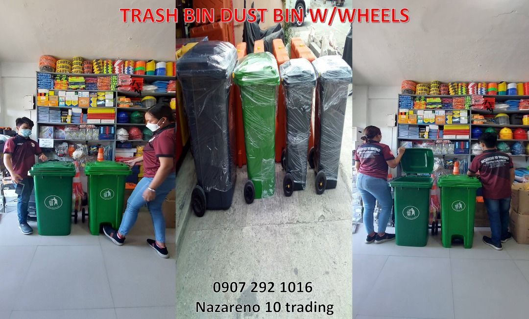 trash bin dust bin supplier 493, Furniture & Home Living, Cleaning ...