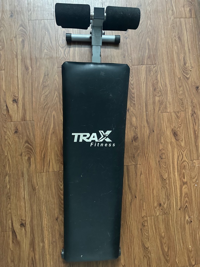 Trax Fitness Sit Up Bench, Sports Equipment, Exercise & Fitness, Cardio ...