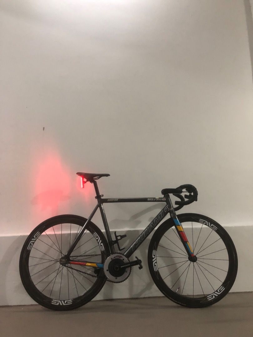 tsunami snm100 grey size 55 frameset, Sports Equipment, Bicycles ...