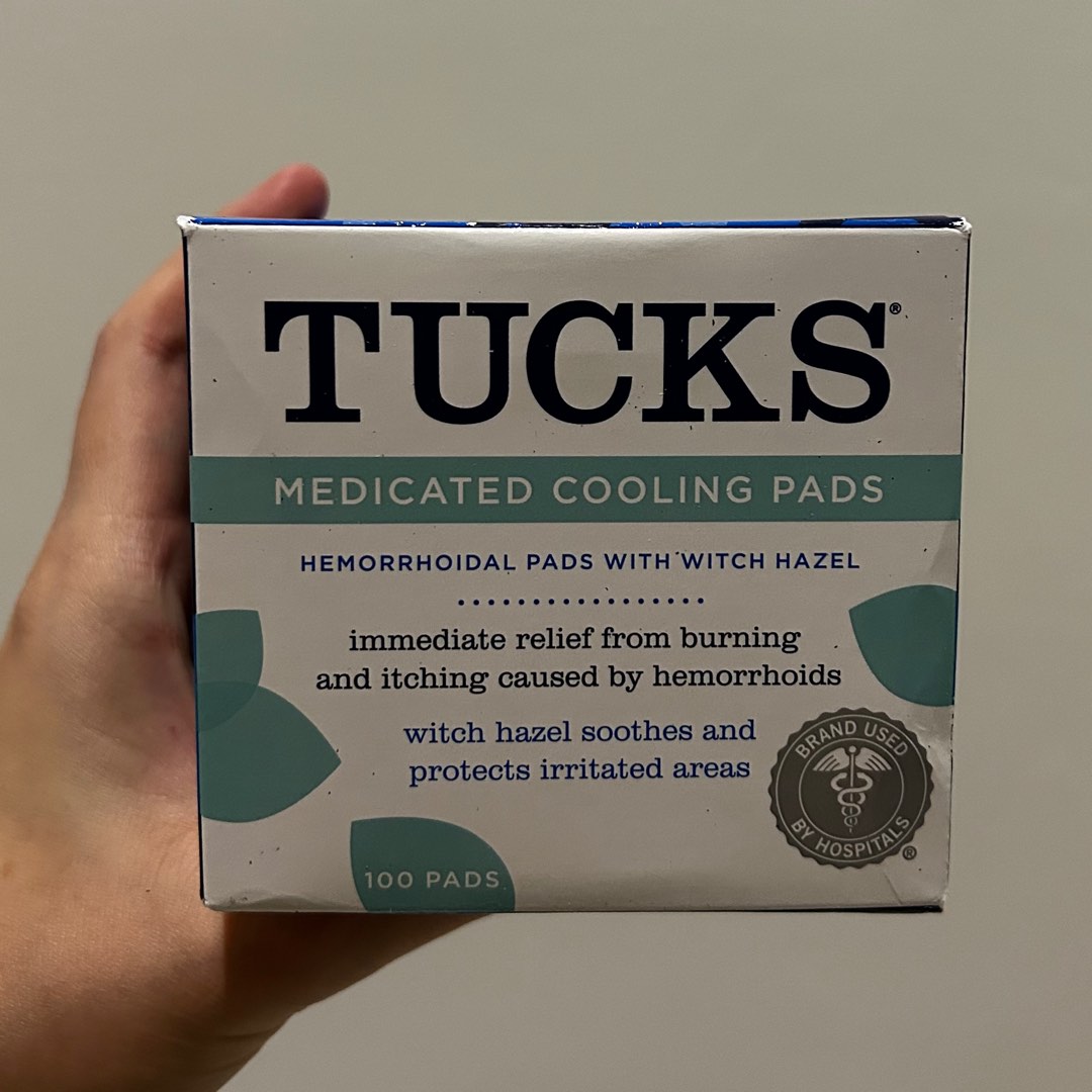 Tucks Medicated Cooling Pads (100 pcs), Babies & Kids, Maternity Care ...