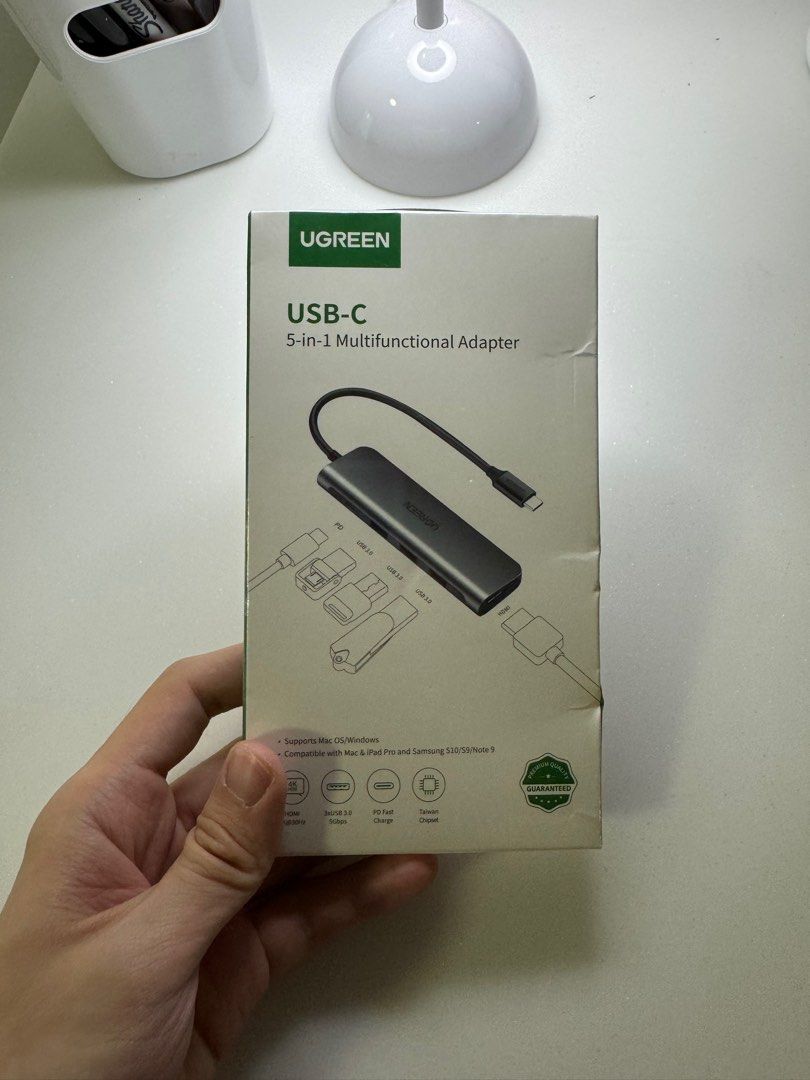 Ugreen 5 In 1 4K HDMI USB C Hub Computers Tech Parts Accessories Cables Adaptors On