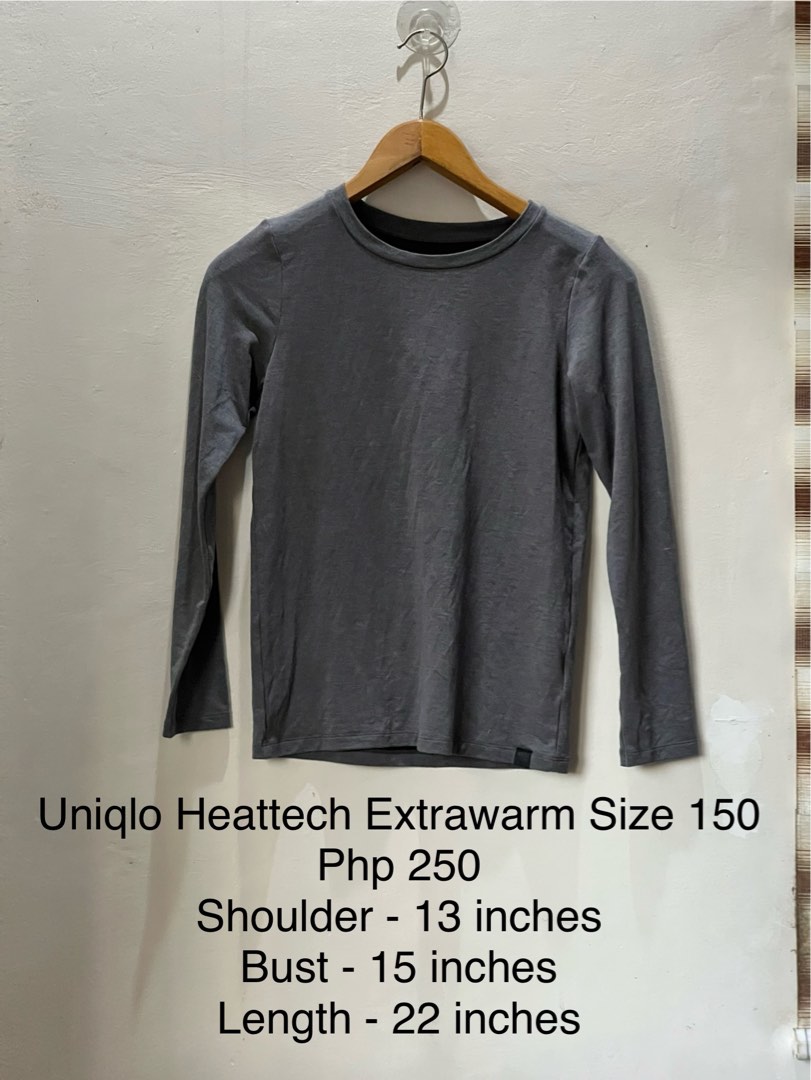 Uniqlo Heattech Size 150, Women's Fashion, Tops, Blouses on Carousell