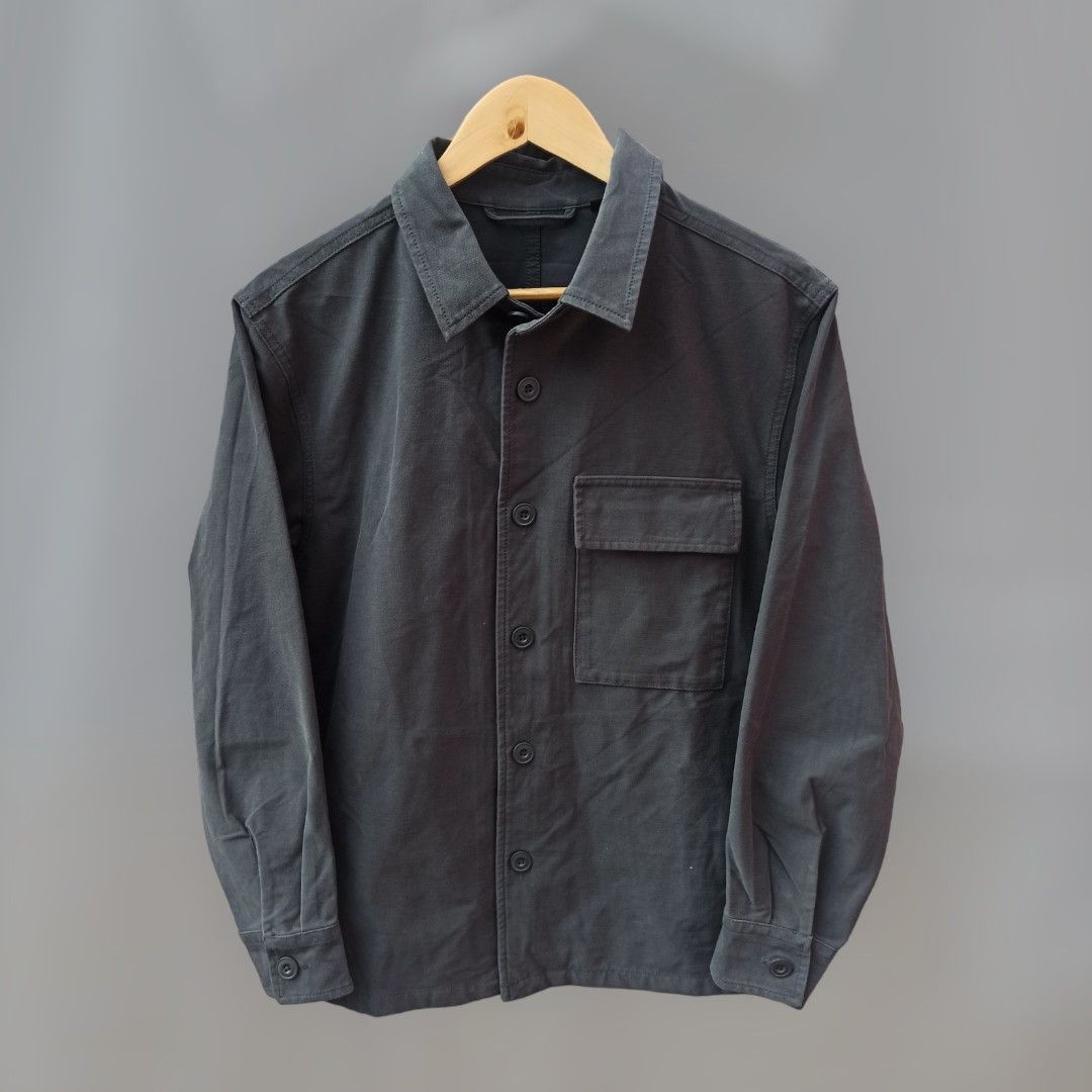 UNIQLO OVERSHIRT JACKET, Men's Fashion, Coats, Jackets and Outerwear on ...