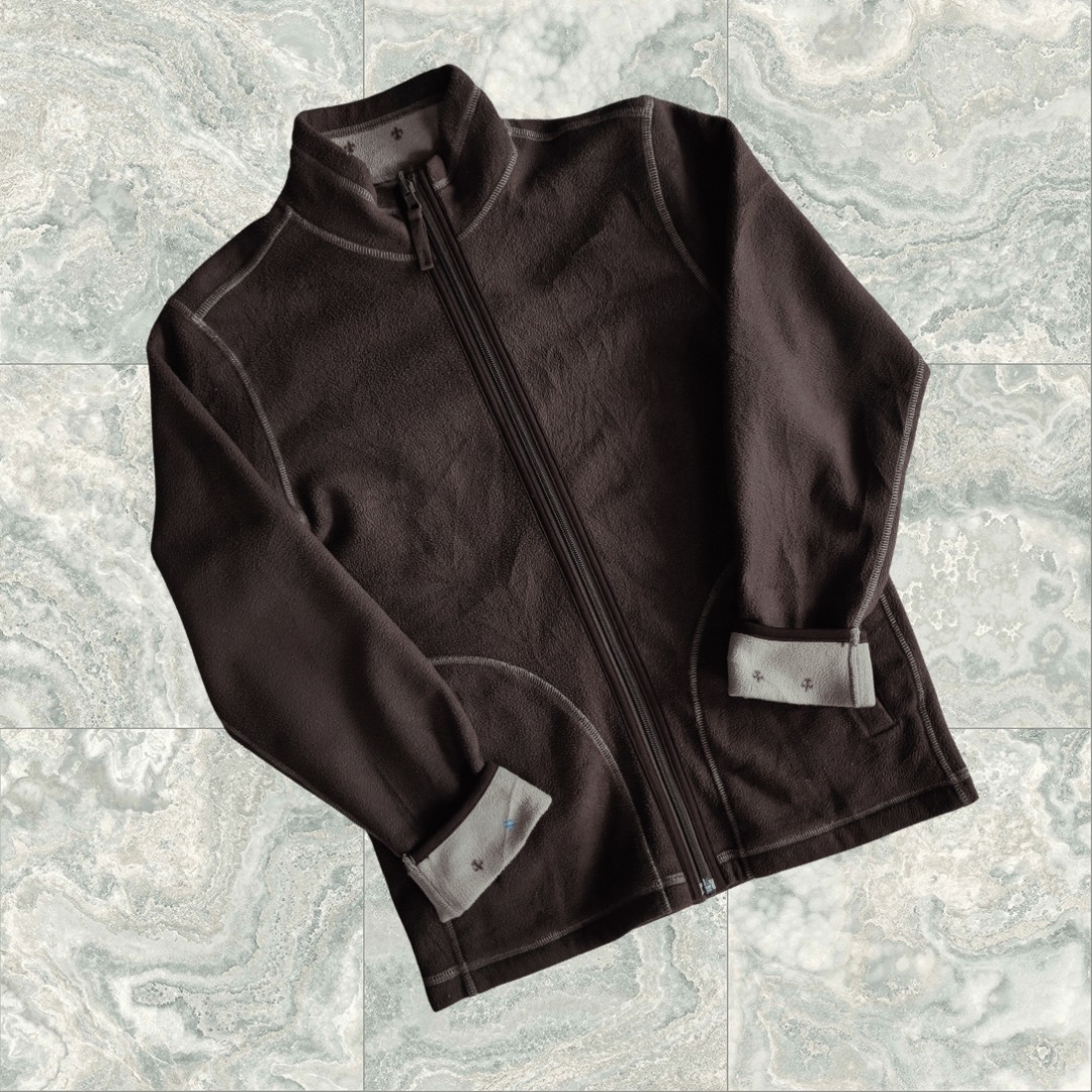 Uniqlo Reversible Fleece Zip Jacket, Women's Fashion, Coats, Jackets ...