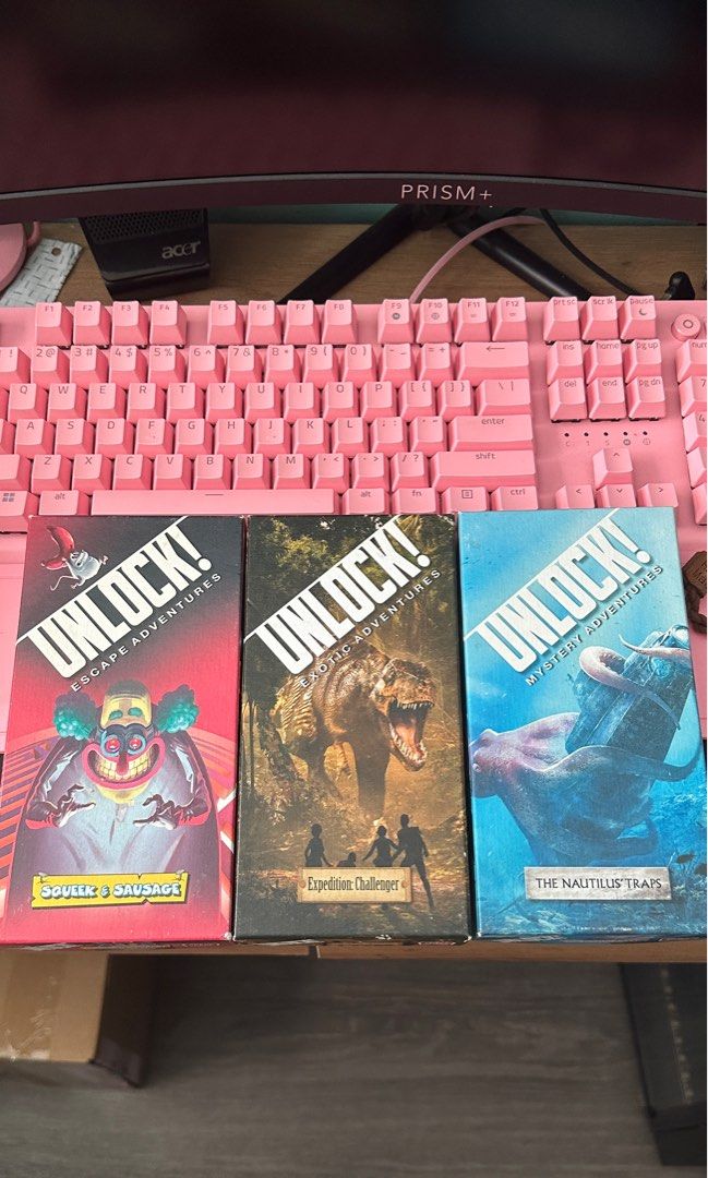 Unlock game series!, Hobbies & Toys, Toys & Games on Carousell