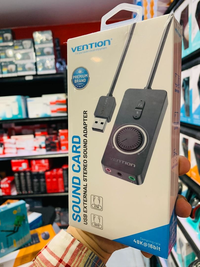 Vention Adapter External USB 2.0 audio card Vention CDRBF, Computers ...