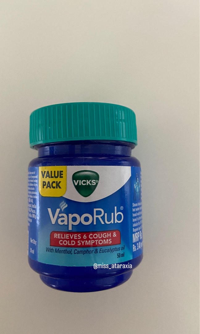 VICKS VapoRub (BRAND NEW), Health & Nutrition, Medical Supplies & Tools ...