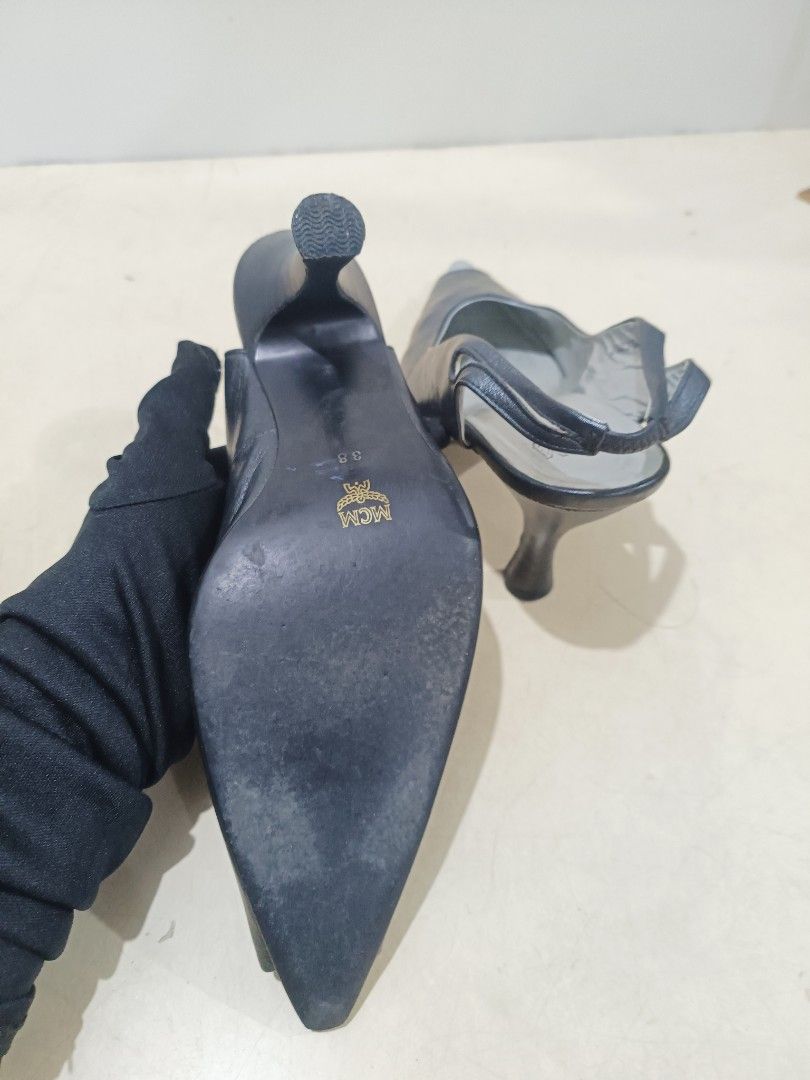 Vintage MCM heels, Luxury, Sneakers & Footwear on Carousell