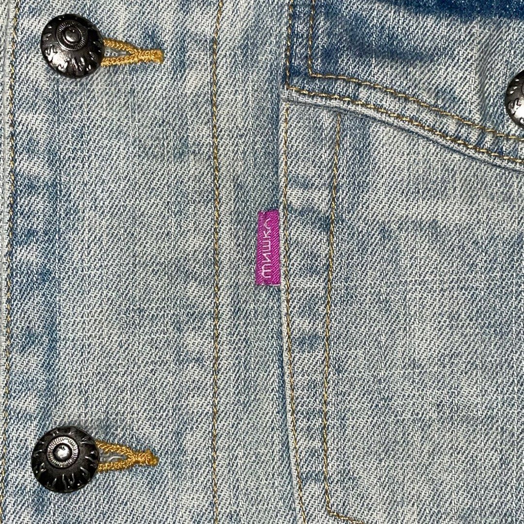 VINTAGE MISHKA DENIM JACKET, Men's Fashion, Coats, Jackets and ...
