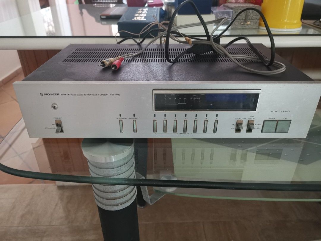 Working Vintage Pioneer turntable record player amplifier equalizer ...