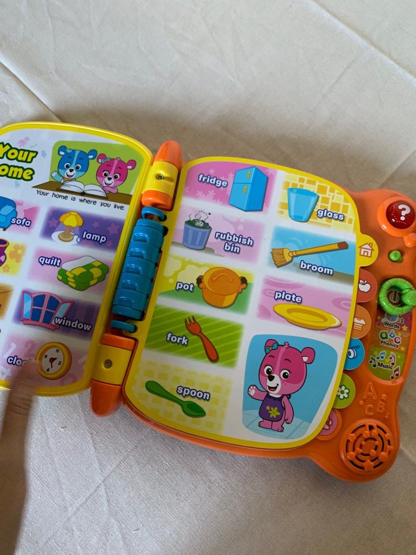 VTech My 1st Word Book, Babies & Kids, Infant Playtime on Carousell