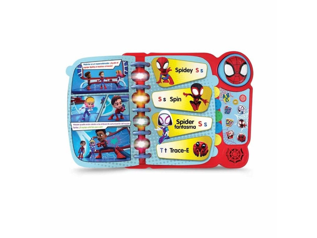VTech Spidey and His Amazing Friends Learning Book, Hobbies & Toys ...