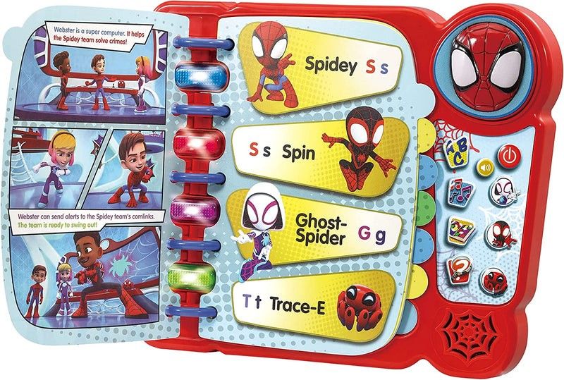 VTech Spidey and His Amazing Friends Learning Book, Hobbies & Toys ...