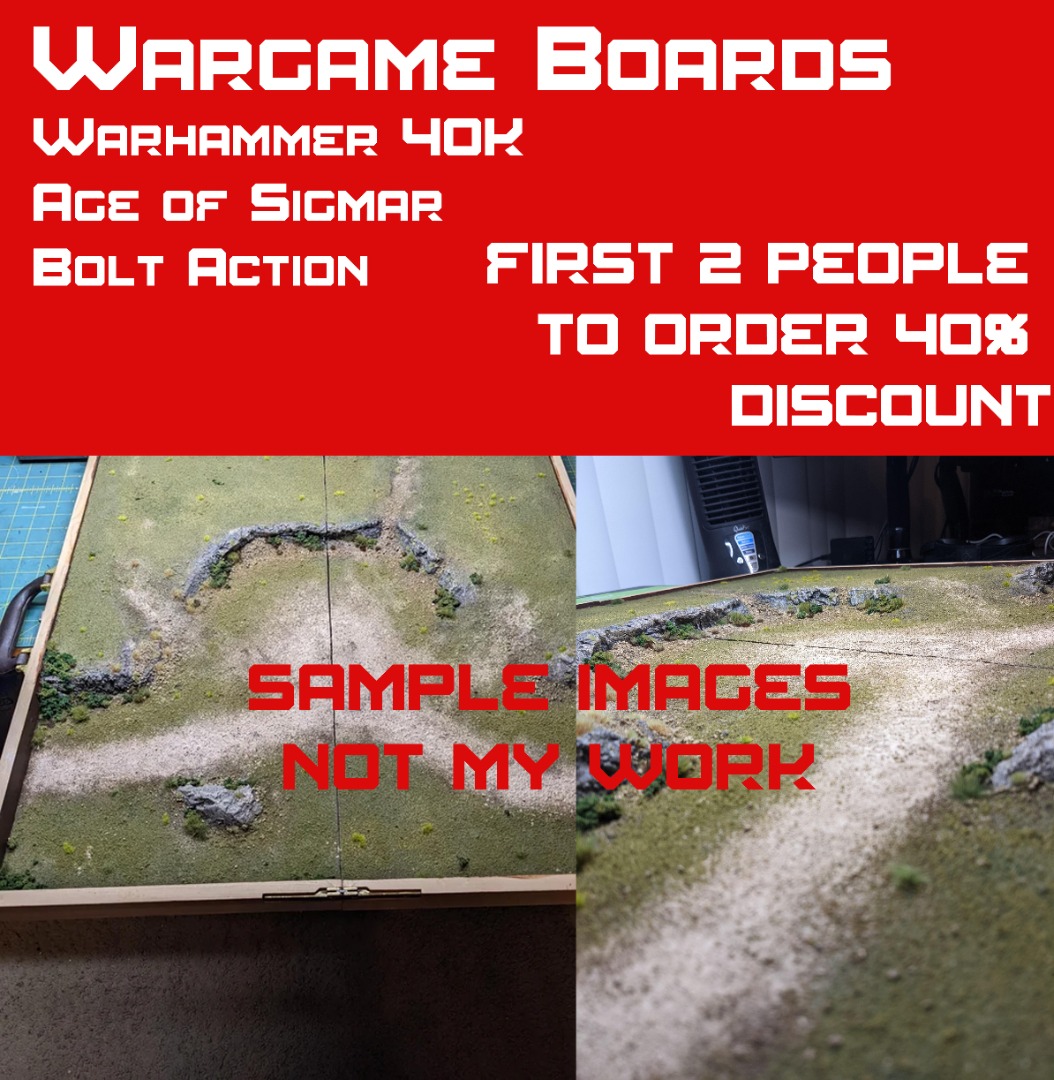 WARGAME BOARDS DIORAMA WARHAMMER 40K TABLETOP SKIRMISH KILL TEAM ...