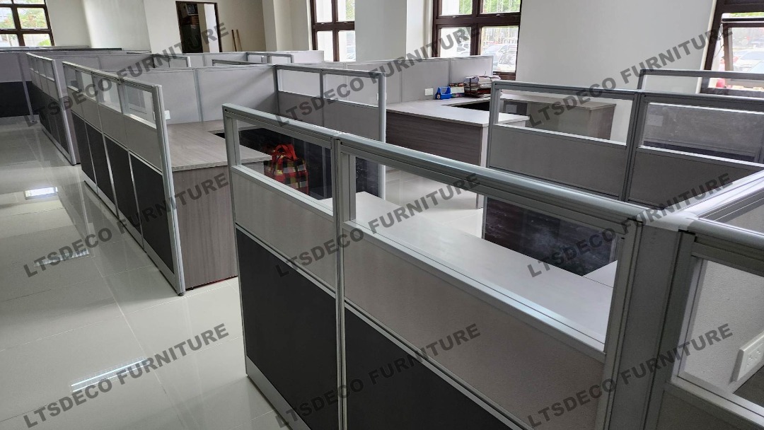 WORKSTATION TABLE BPO TYPE OFFICE PARTITION FURNITURES, Furniture ...