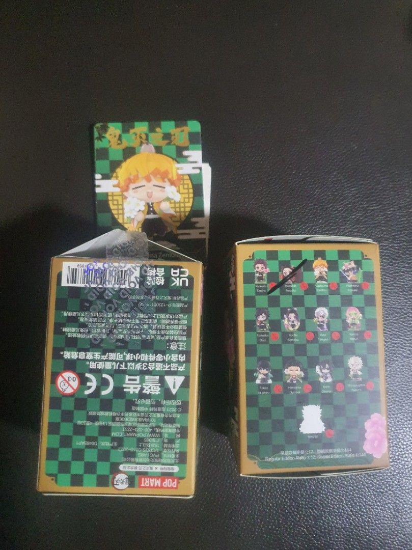 Demon Slayer POPMART Nezuko Zenitsu Tanjiro Instock, Hobbies & Toys ...