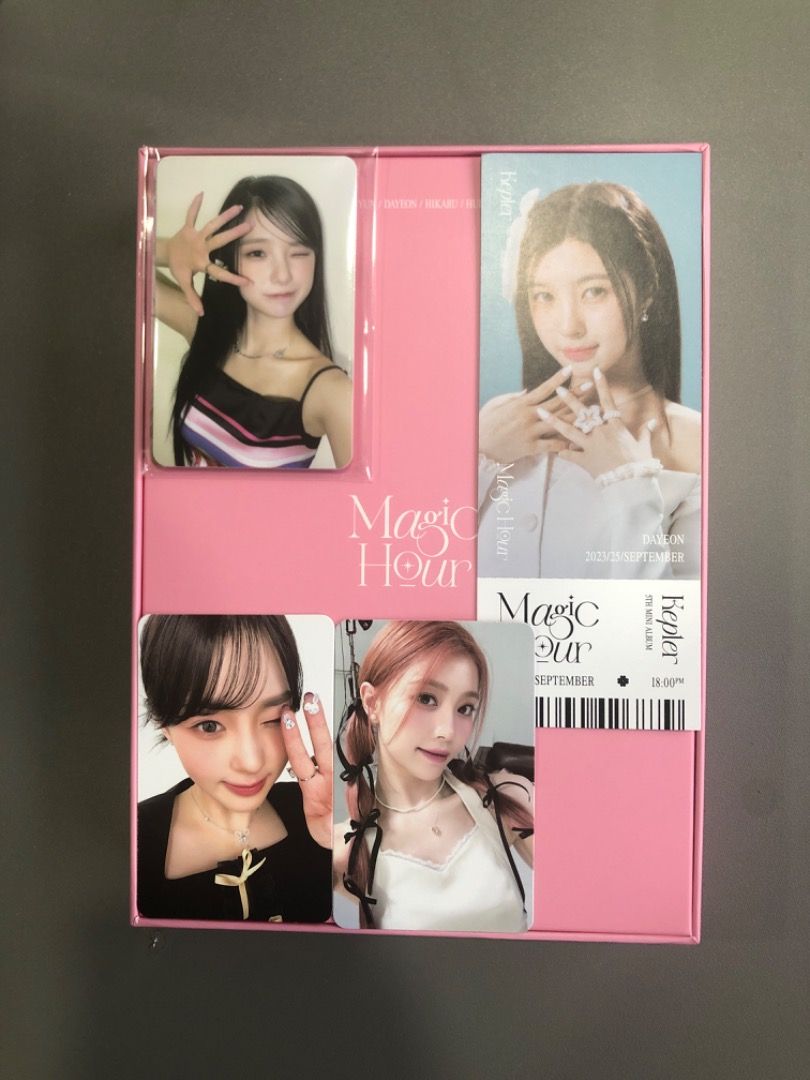 WTS KEPLER KEP1ER MAGIC HOUR GALILEO CHAEHYUN XIAOTING DAYEON YUJIN YESEO MASHIRO HIKARU ...