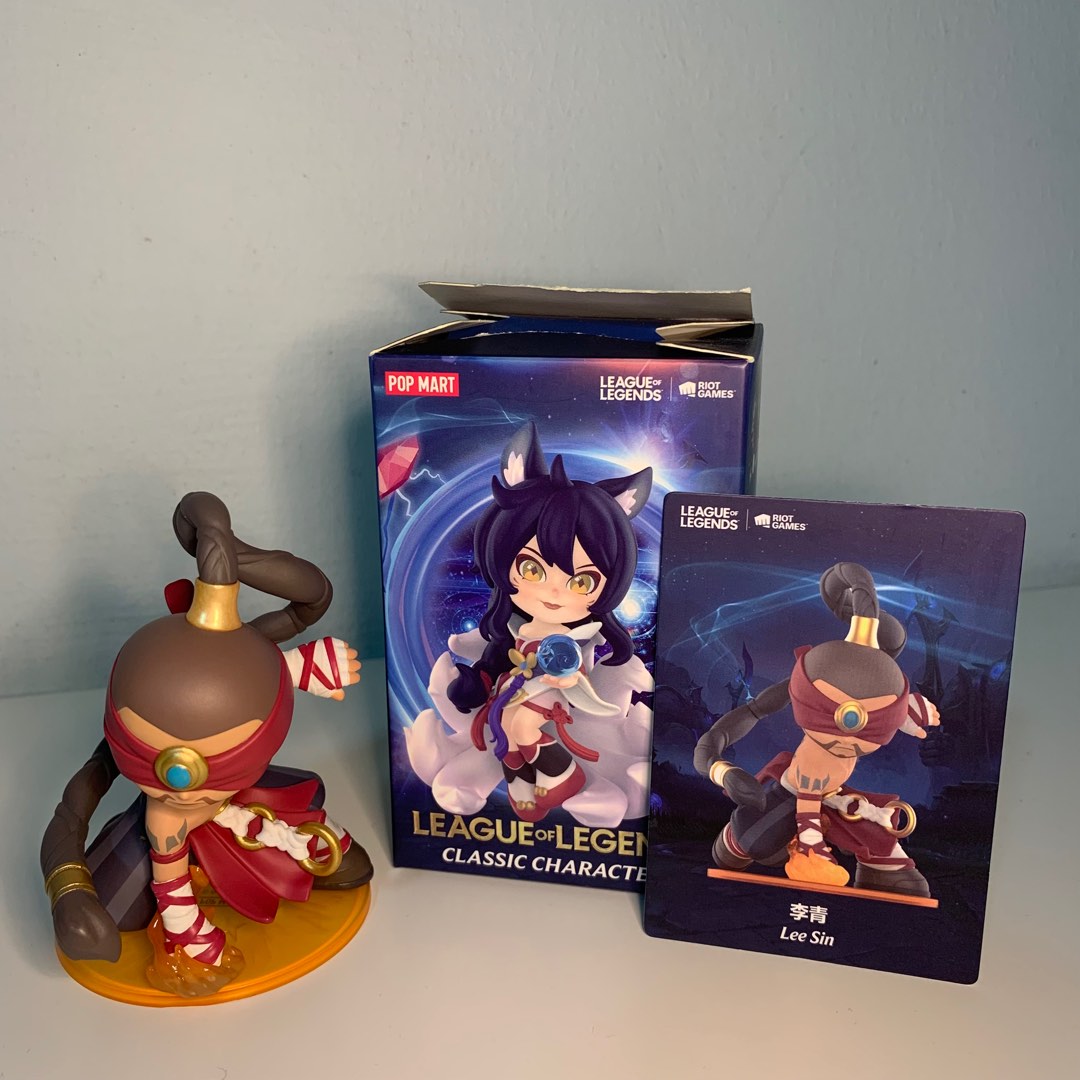 WTS popmart league of legends (lee sin), Hobbies & Toys, Toys & Games ...