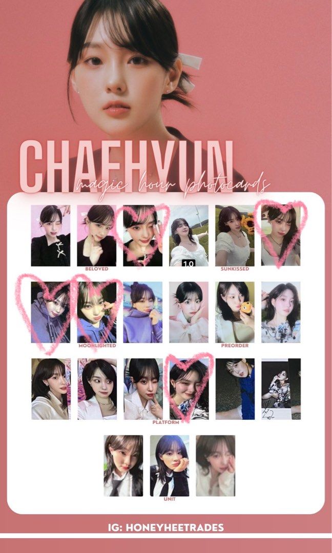 WTT/WTS Kep1er Magic Hour photocards pc xiaoting hiyyih bahiyyih dayeon hikaru K-pop Kepler ...