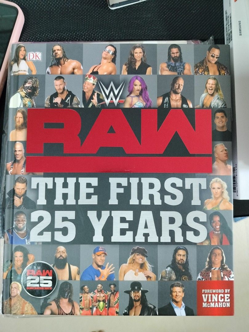 WWE RAW BOOK, Hobbies & Toys, Books & Magazines, Fiction & Non-Fiction ...