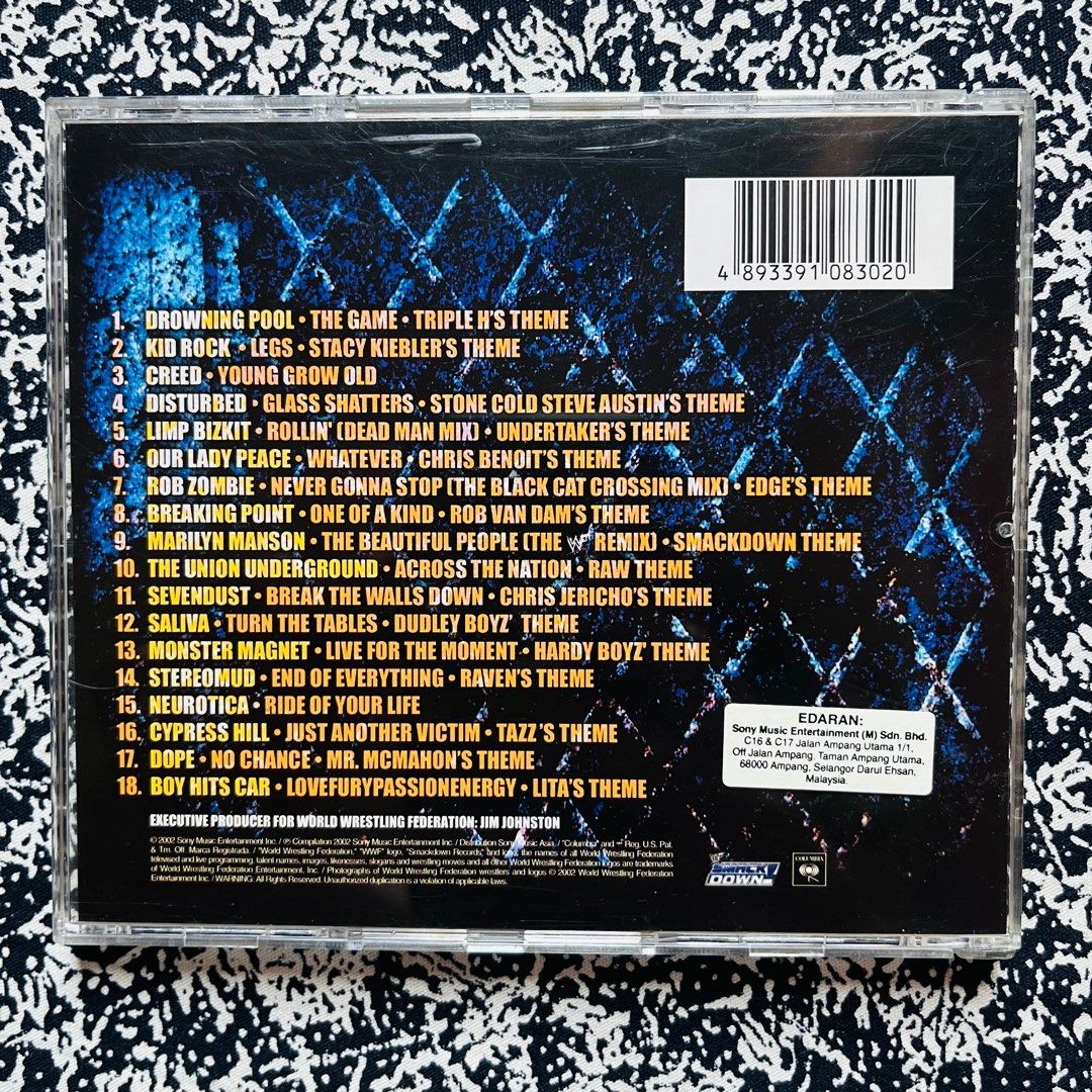 WWF Forceable Entry Soundtrack CD, Hobbies & Toys, Music & Media, CDs ...