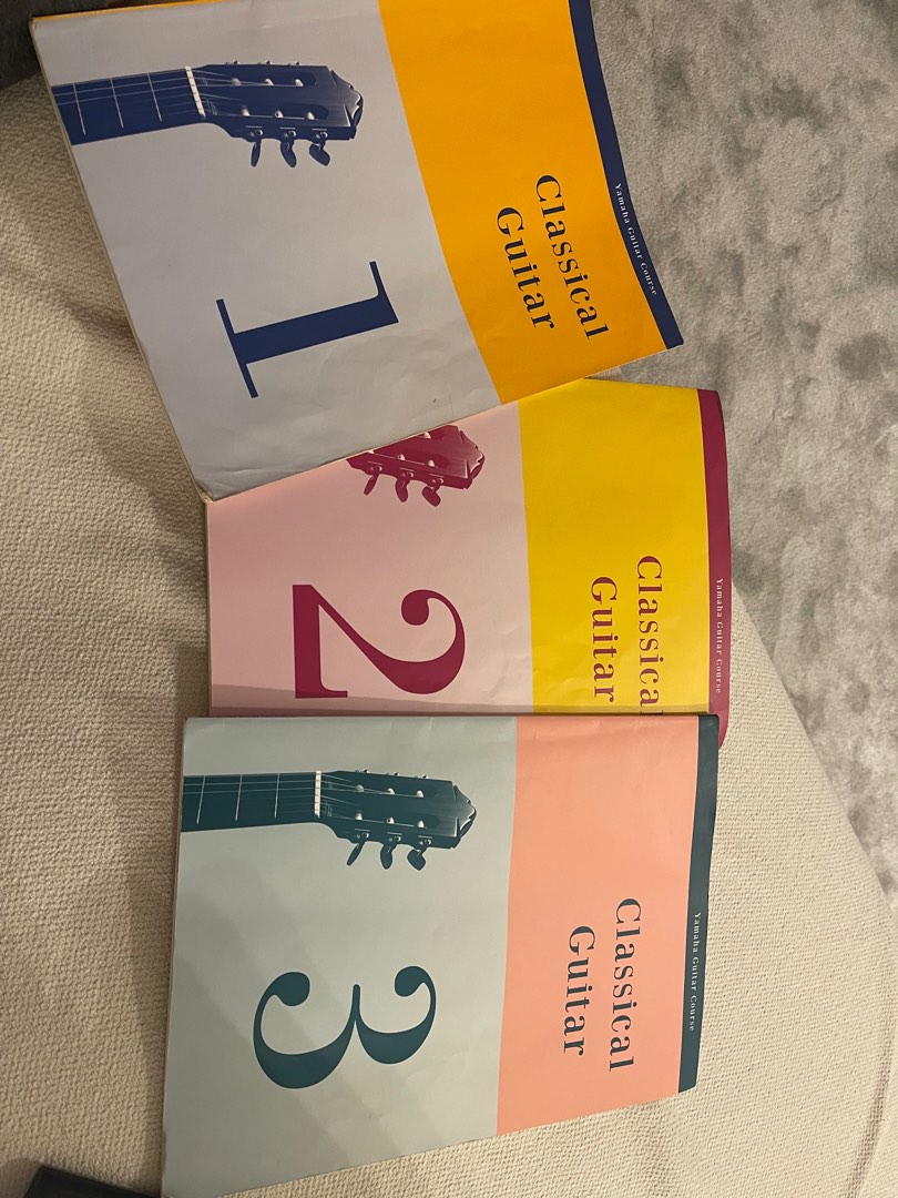 Yamaha Guitar course book 1-3, Hobbies & Toys, Books & Magazines ...