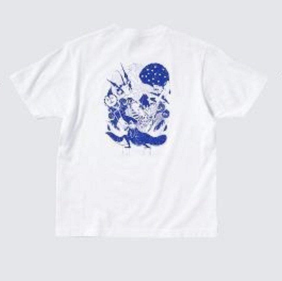 yoasobi x uniqlo graphic tee (Gunjo), Men's Fashion, Tops & Sets ...