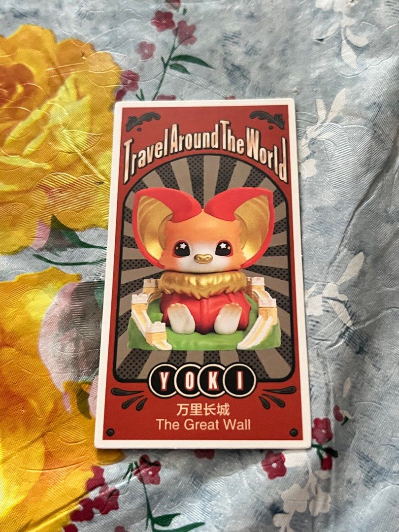yoki: travel around the world pop mart, Hobbies & Toys, Memorabilia ...