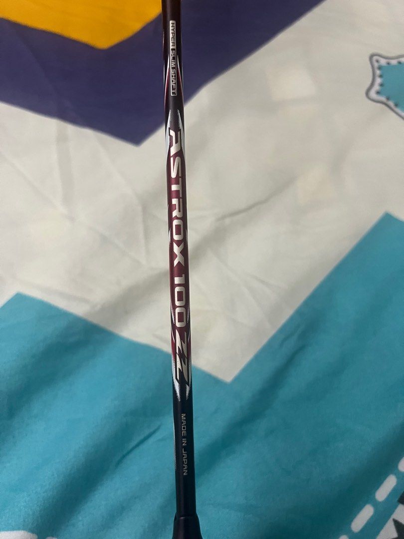 yonex astrox 100zz 4u5g, Sports Equipment, Sports & Games, Racket & Ball Sports on Carousell