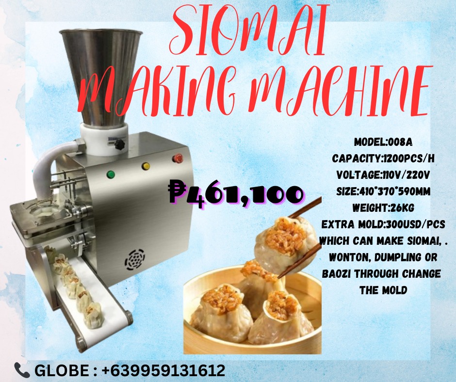 008A SIOMAI MAKING MACHINE, Everything Else, Others on Carousell