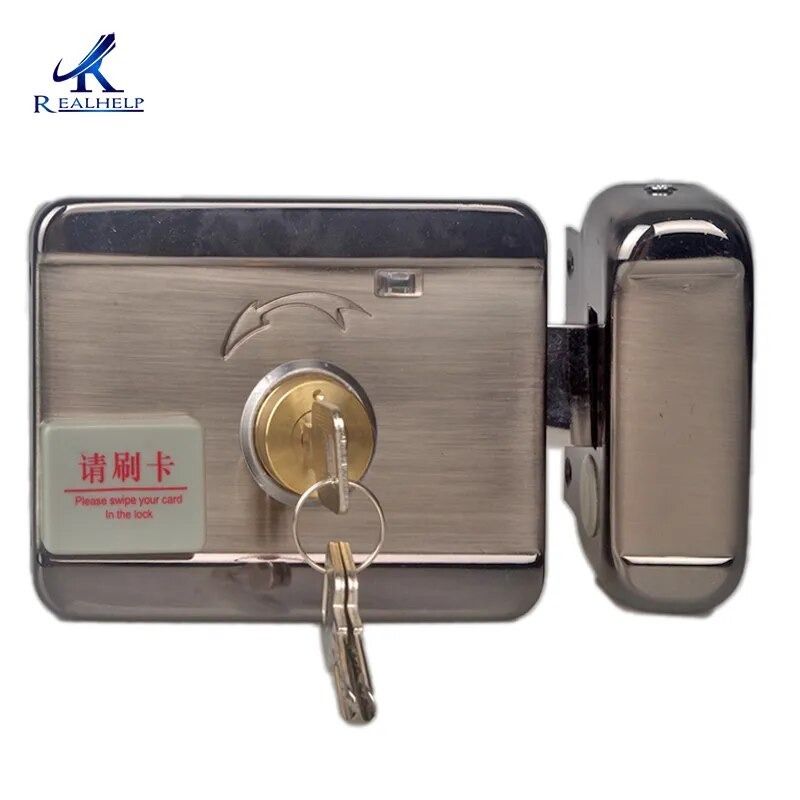 1000Users Electronic Door Lock with Remote Unlock with Smart RFID Card ...