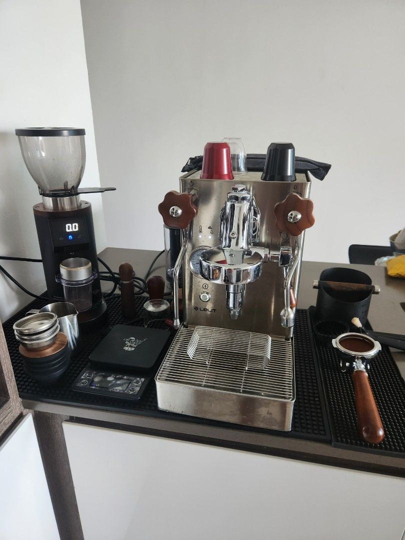 Relocating, hence selling . 1 year old Lelit Mara Coffee machine ...