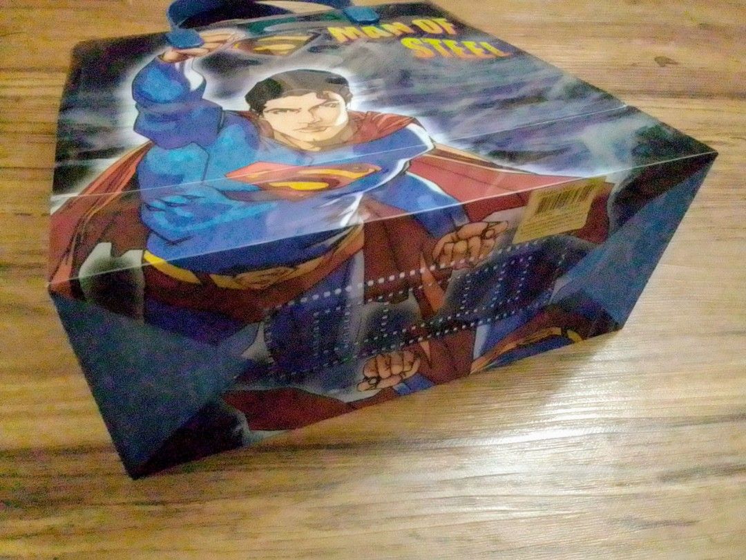 2006 Superman merchandise / Superman plastic bag / Superman returns ...