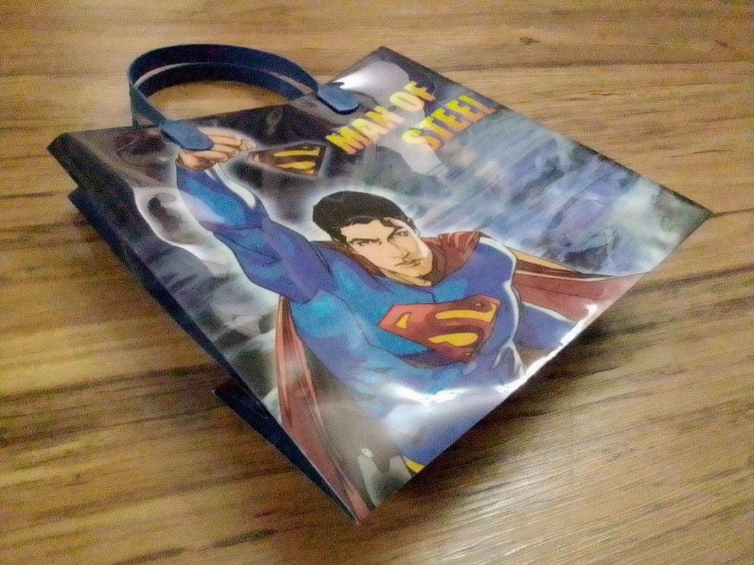 2006 Superman merchandise / Superman plastic bag / Superman returns ...