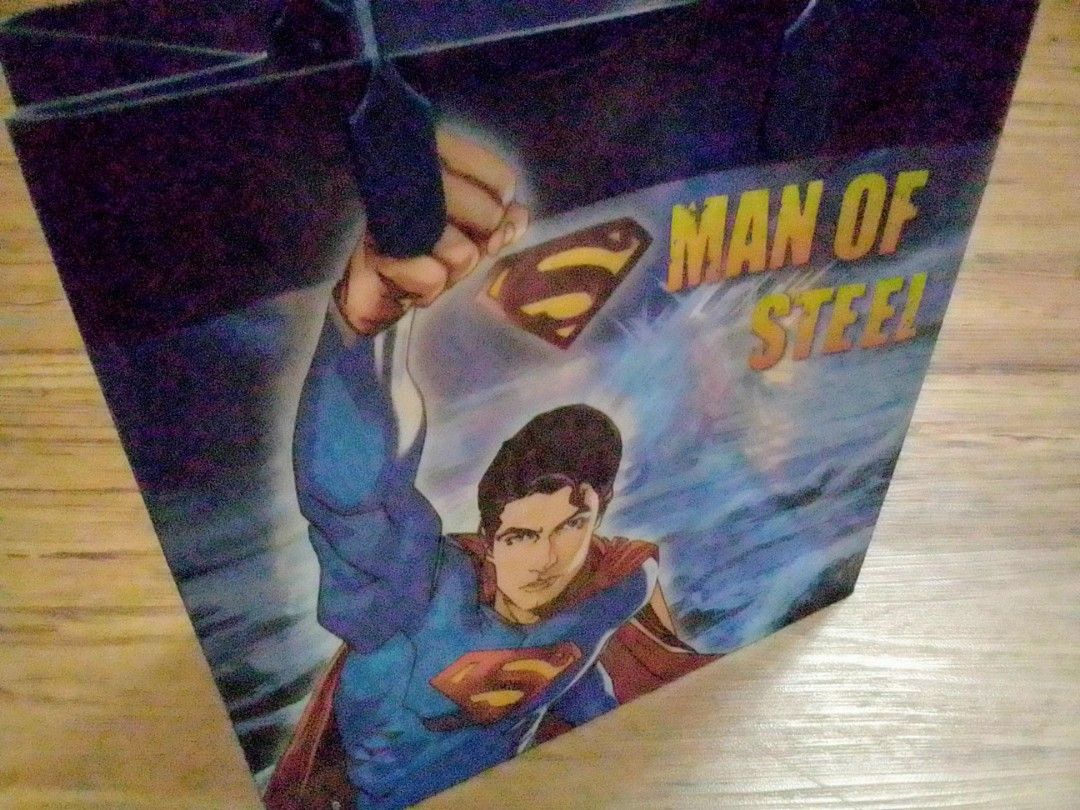 2006 Superman merchandise / Superman plastic bag / Superman returns ...
