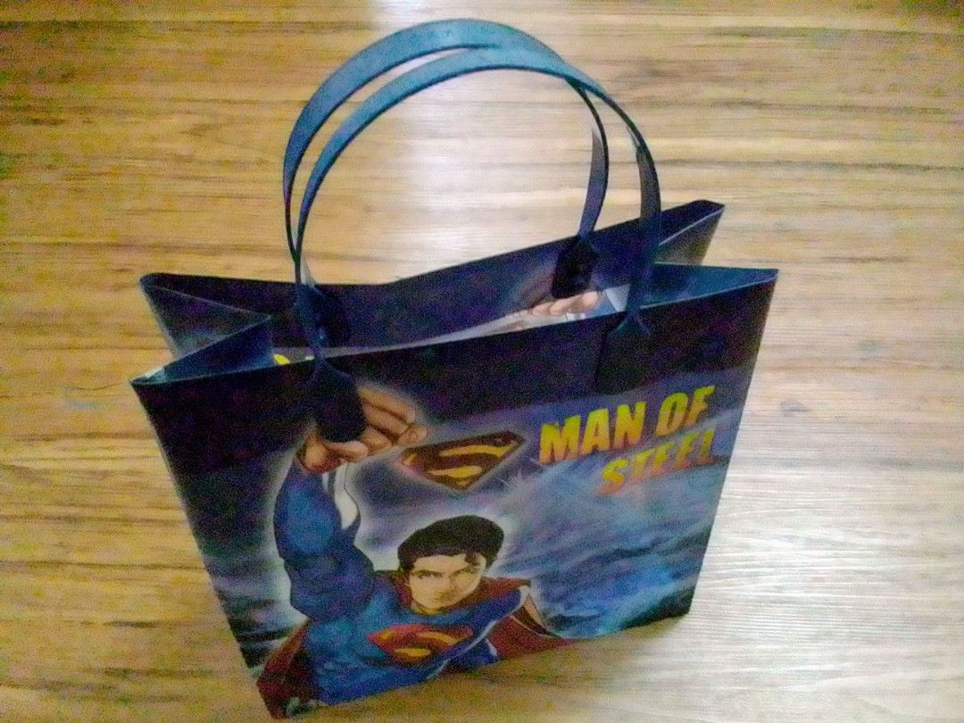 2006 Superman merchandise / Superman plastic bag / Superman returns ...