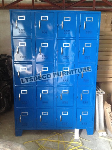 20 DOOR STEEL LOCKER OFFICE FURNITURE l PARTITIONS, Furniture & Home ...