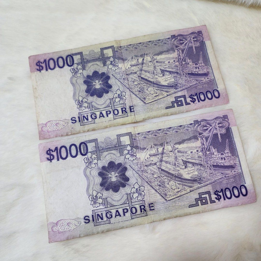 2 x $1000 Ship Old Notes, Hobbies & Toys, Memorabilia & Collectibles ...