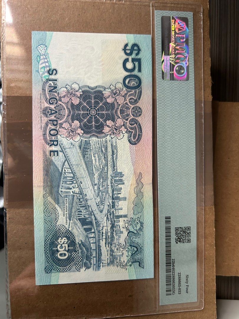 $50 Ship Note PMG 64, Hobbies & Toys, Memorabilia & Collectibles ...